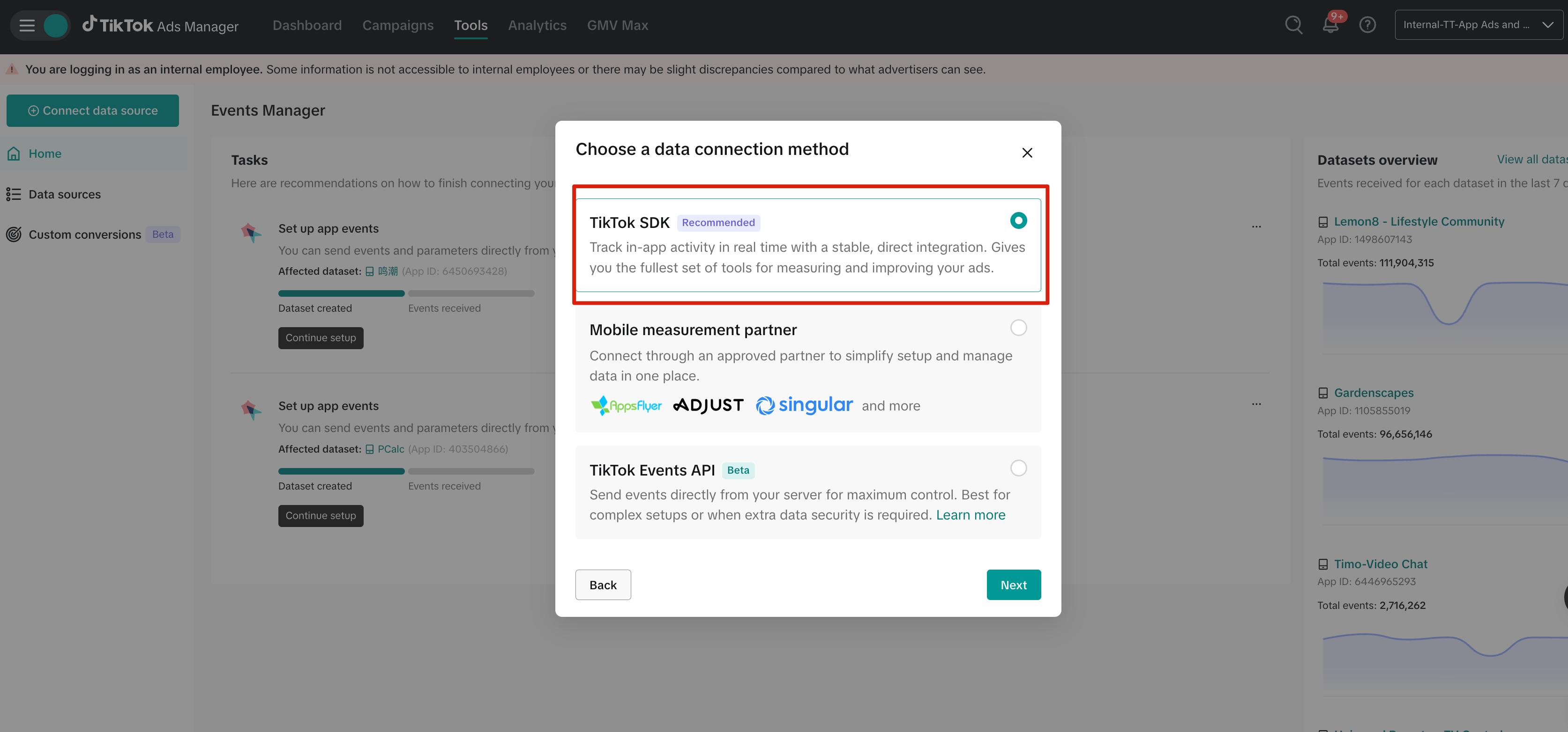 Integrate App Events SDK | TikTok for Business
